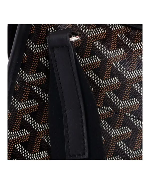 Goyard Coursier Messenger Bag Coated Canvas And Leather