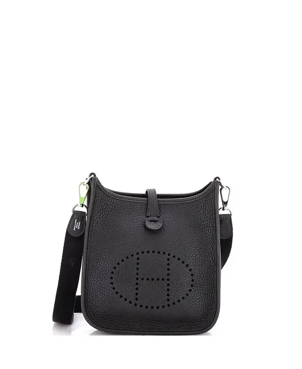 Hermès Tpm Evelyne Bag Gen Iii Clemence - Black