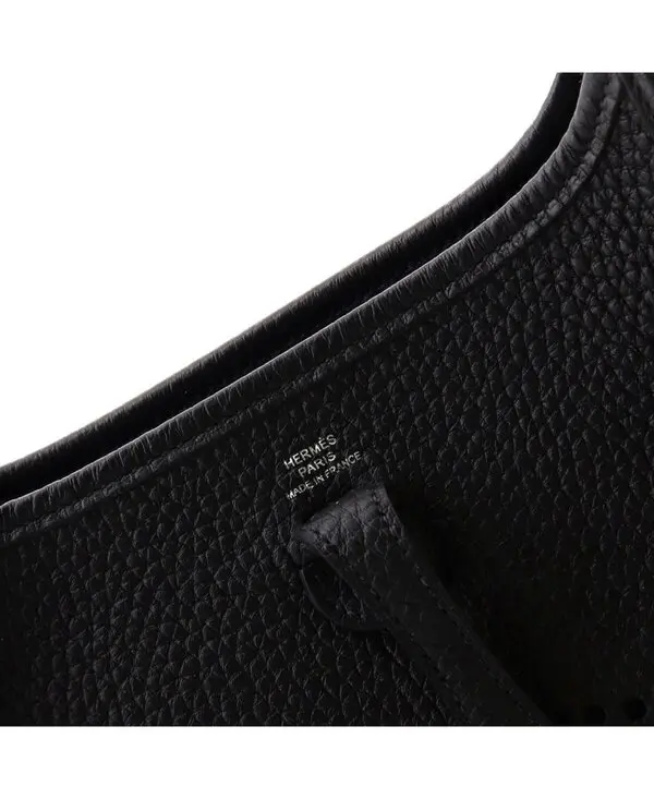 Hermès Tpm Evelyne Bag Gen Iii Clemence - Black