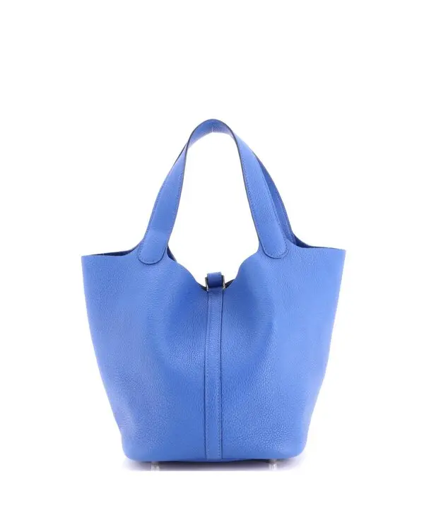 Hermès Mm Picotin Lock Bag Maurice - Blue