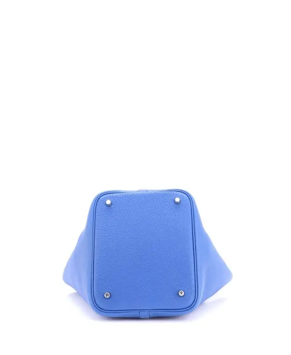 Hermès Mm Picotin Lock Bag Maurice - Blue