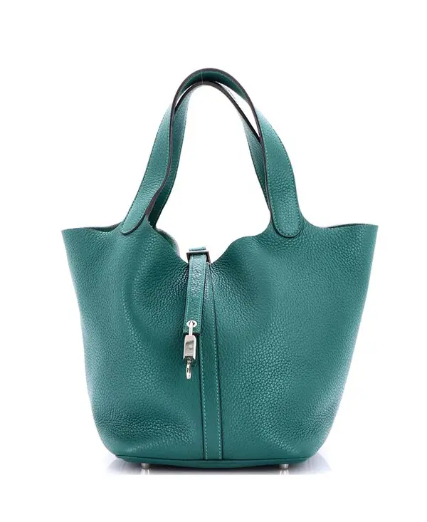 Hermès Mm Picotin Lock Bag Clemence