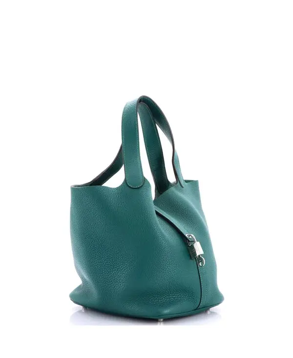 Hermès Mm Picotin Lock Bag Clemence