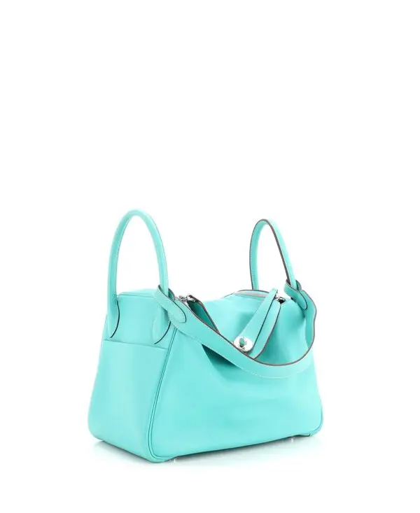 Hermès 30 Lindy Bag Swift - Blue