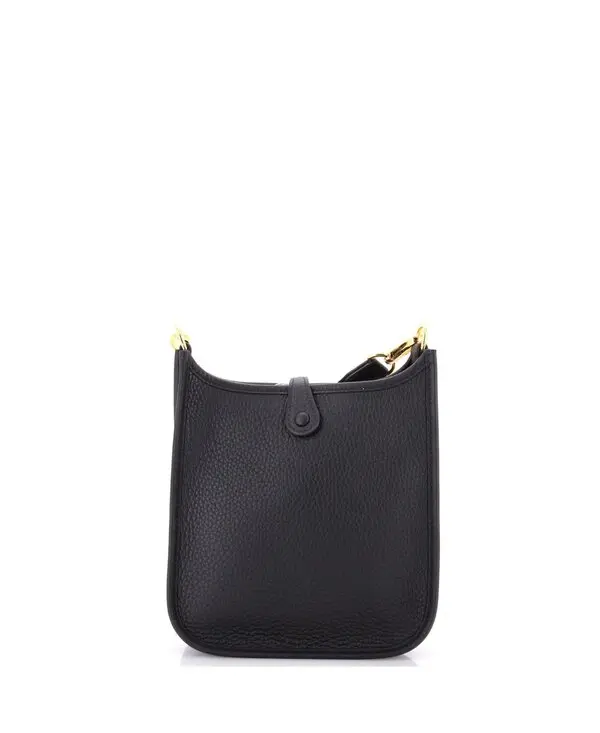 Hermès Tpm Evelyne Bag Gen Iii Clemence - Black