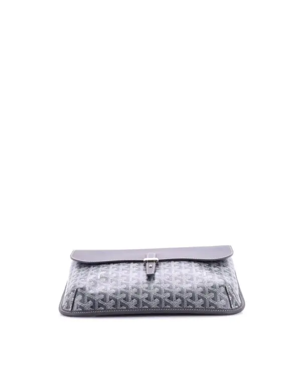Goyard Coursier Messenger Bag Coated Canvas And Leather