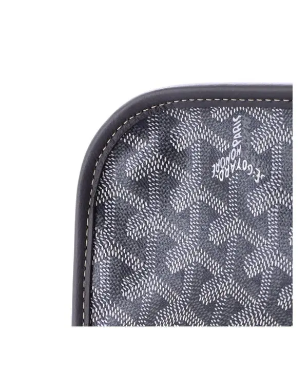 Goyard Coursier Messenger Bag Coated Canvas And Leather