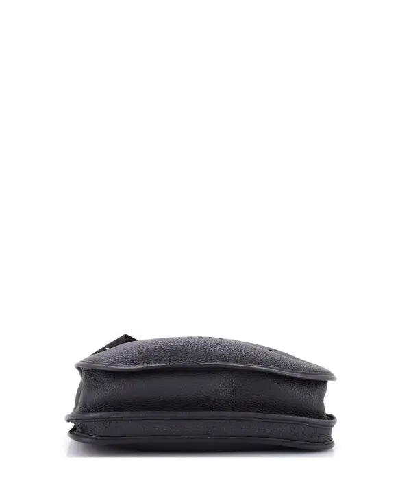 Hermès Pm Evelyne Bag Gen Iii Clemence - Black