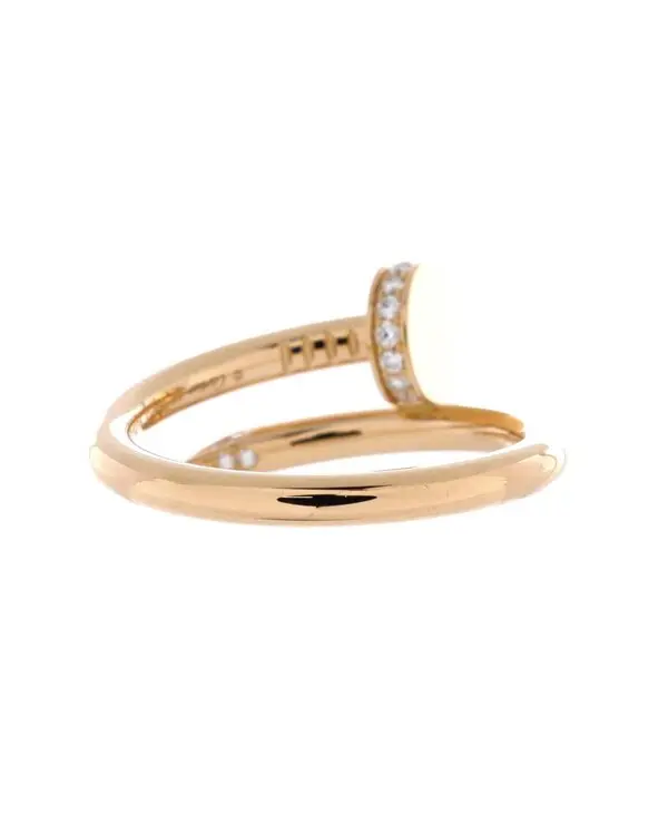 CARTIER Juste Un Clou Ring 18k And Diamonds
