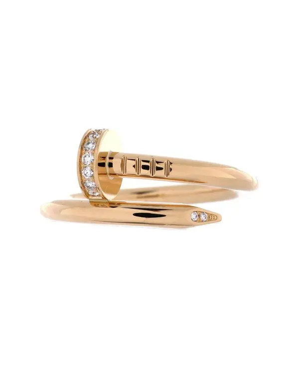 CARTIER Juste Un Clou Ring 18k And Diamonds