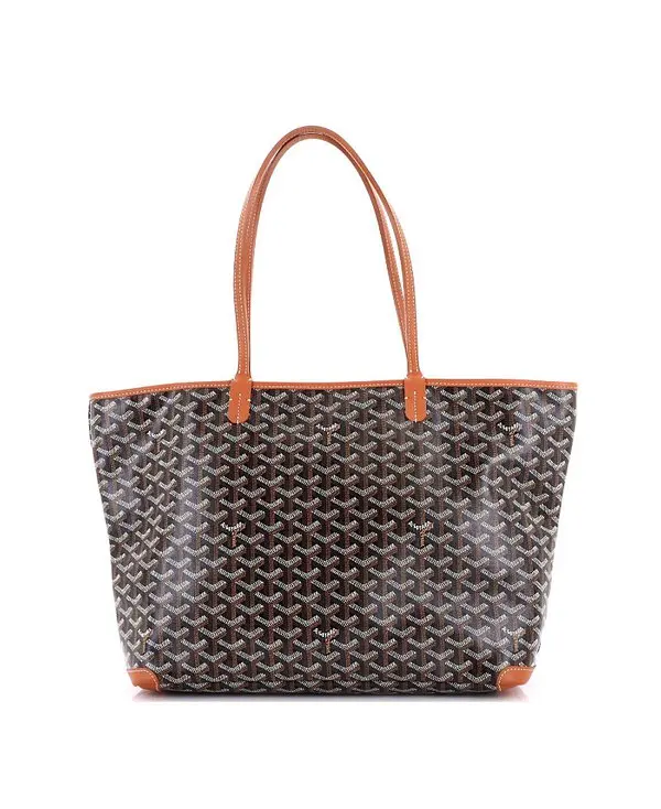Goyard Mm Artois Tote Coated Canvas - Brown