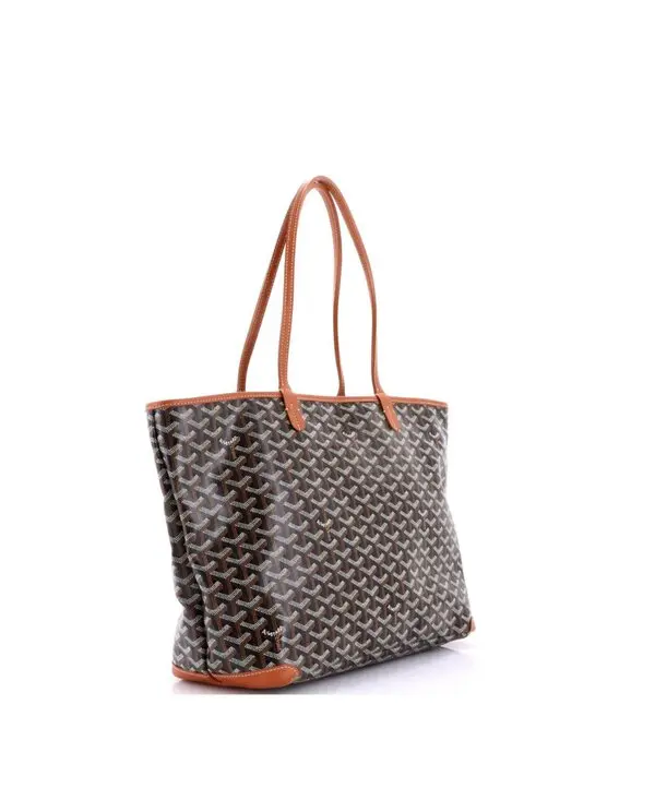 Goyard Mm Artois Tote Coated Canvas - Brown