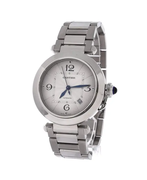CARTIER Pasha De Automatic Watch In Stainless Steel 41mm
