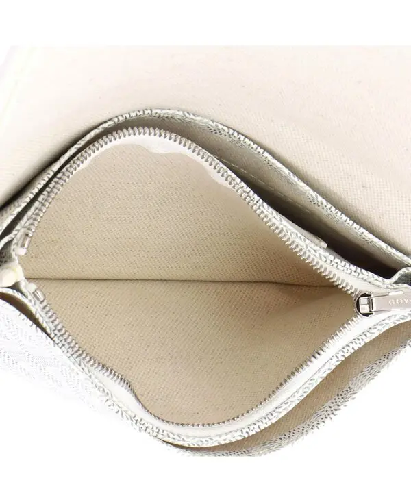 Goyard Plumet Clutch Wallet Coated Canvas