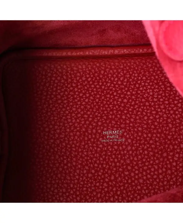 Hermès Pm Monochrome Picotin Lock Bag Clemence