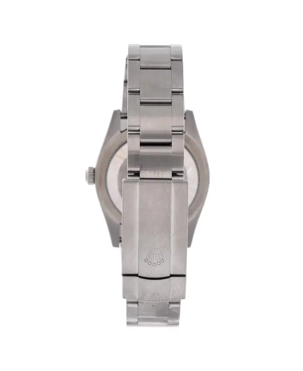 ROLEX Oyster Perpetual Pink Automatic Watch In Stainless Steel 34mm