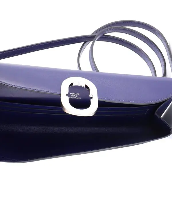 Hermès Chaine D'ancre To Go Wallet Tadelakt - Blue