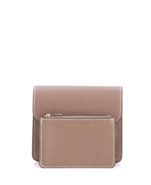 Hermès Roulis Slim Wallet Chevre Mysore