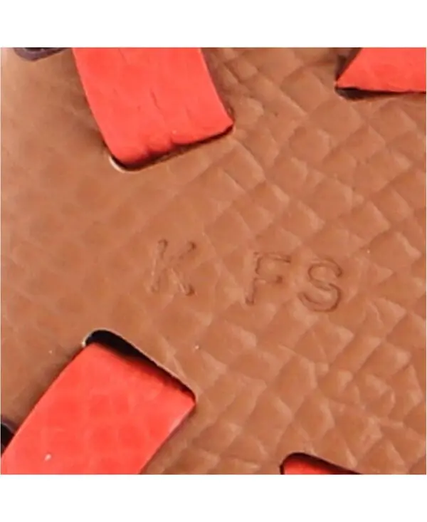 Hermès Cheval Tresse Bag Charm Leather