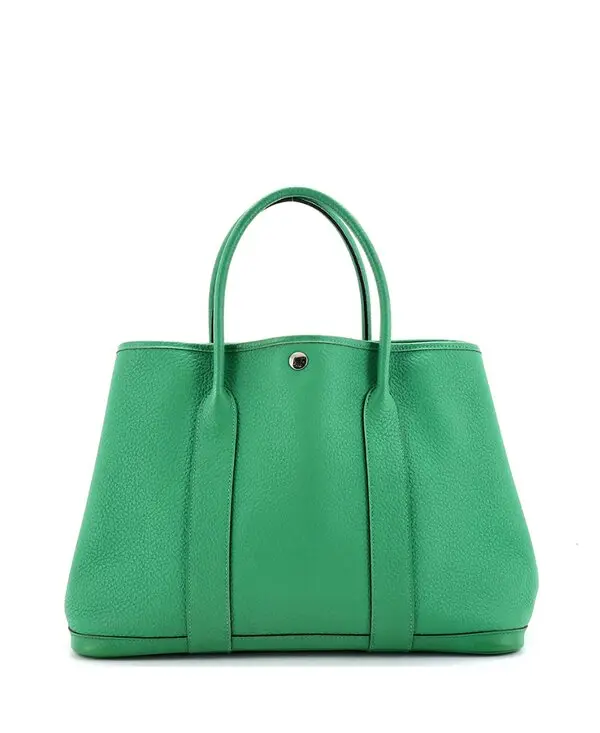 Hermès 36 Garden Party Tote Leather With Printed Interior