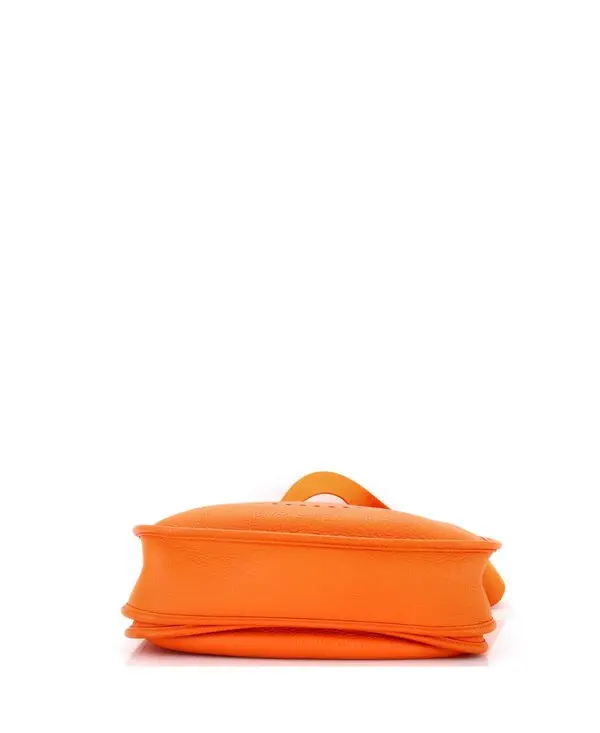 Hermès Pm Evelyne Bag Gen Iii Clemence - Orange