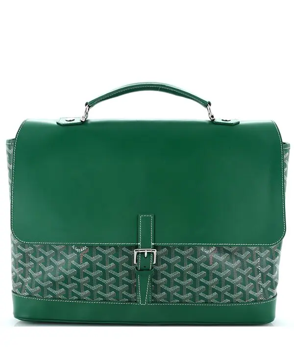Goyard Citadin Messenger Briefcase Coated Canvas