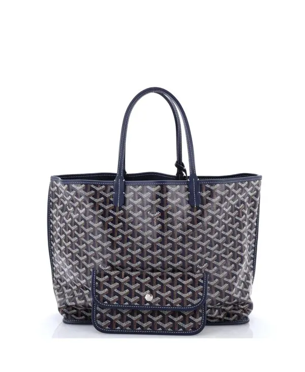 Goyard Pm Anjou Reversible Tote Coated Canvas