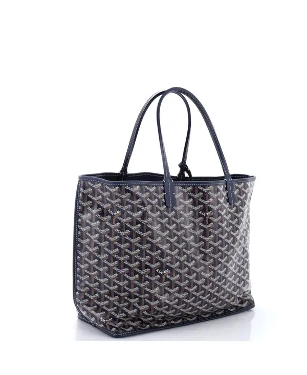 Goyard Pm Anjou Reversible Tote Coated Canvas
