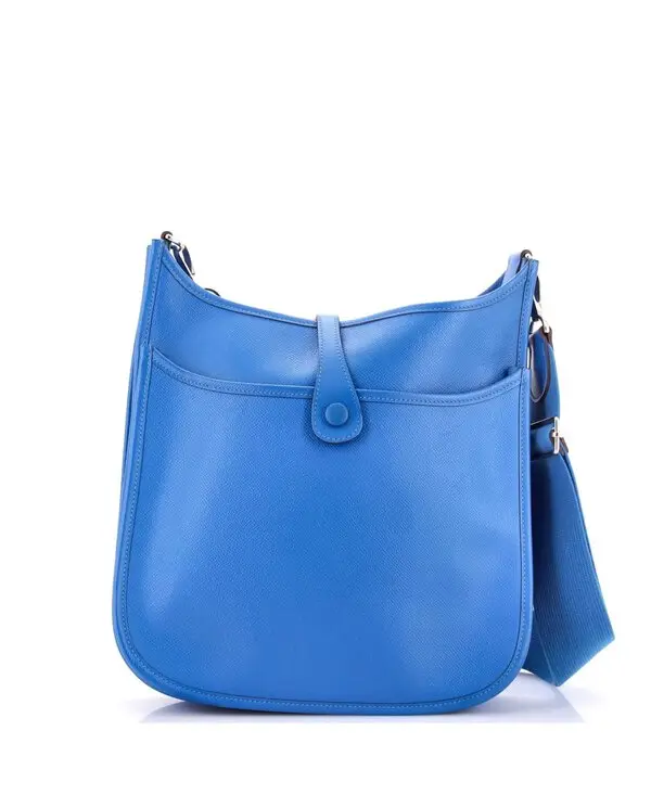 Hermès Pm Evelyne Bag Gen Iii Epsom - Blue