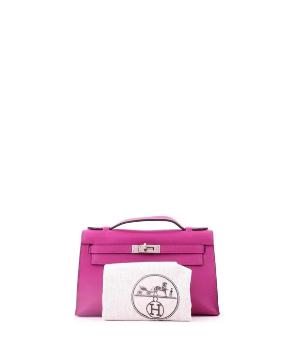 Hermès Kelly Pochette Swift - Pink