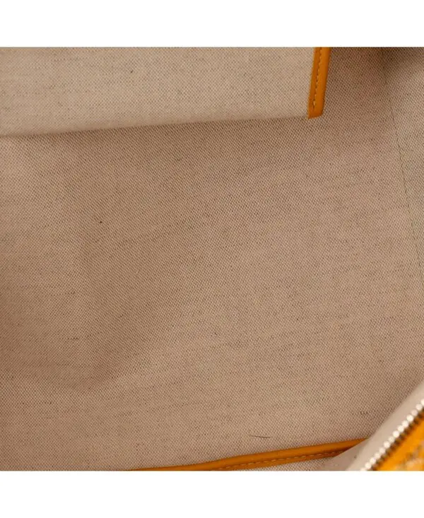 Goyard Gm Artois Tote Coated Canvas - Yellow