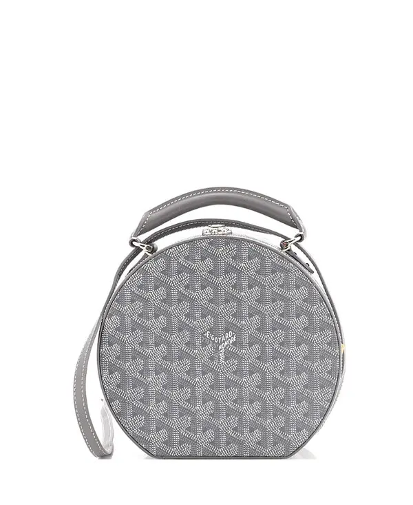 Goyard Alto Hatbox Bag Coated Canvas
