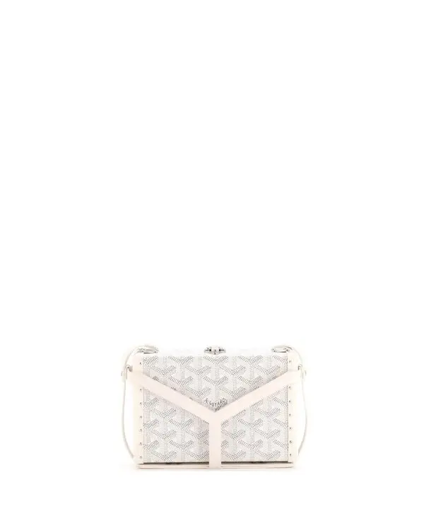 Goyard Minaudiere Bag Coated Canvas