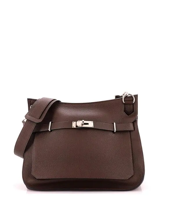 Hermès 37 Jypsiere Bag Clemence - Brown
