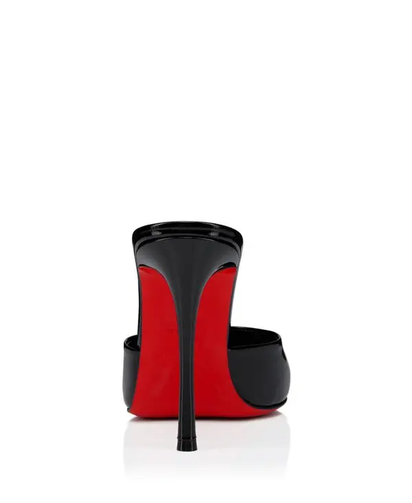 CHRISTIAN LOUBOUTIN Dolly Mule 100mm Stiletto Heel Pumps - Black