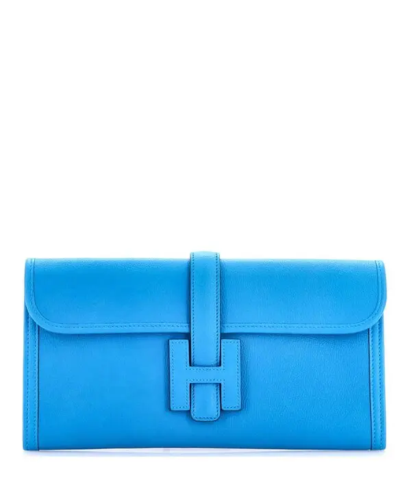 Hermès 29 Jige Elan Clutch Chevre Mysore