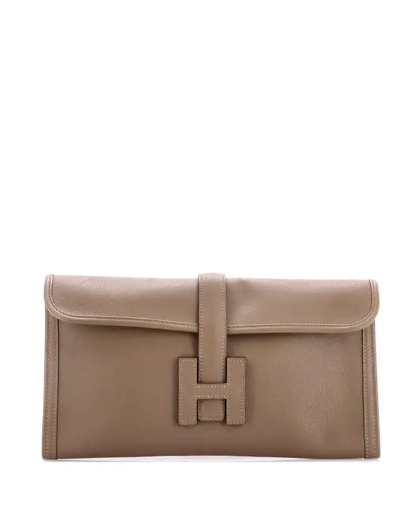 Hermès 29 Jige Elan Clutch Evercolor