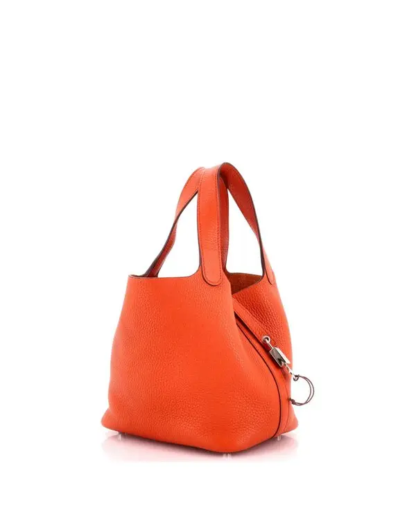 Hermès Pm Picotin Lock Bag Clemence