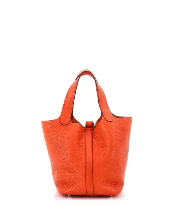 Hermès Pm Picotin Lock Bag Clemence