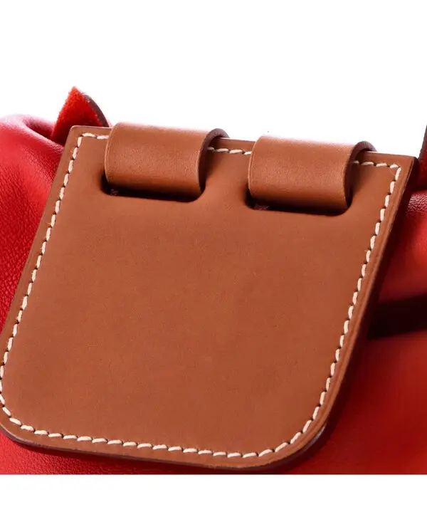 Hermès 24 Virevolte Bag Swift With Clemence - Red