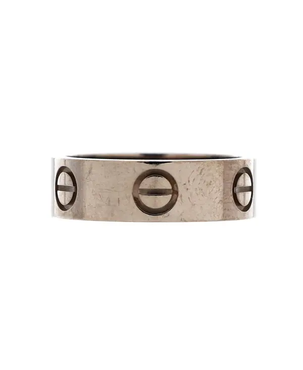 CARTIER Love Band Ring 18k Gold