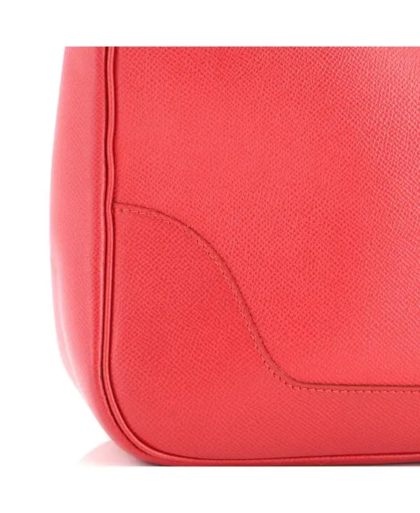Hermès 31 Trim Ii Bag Courchevel - Red