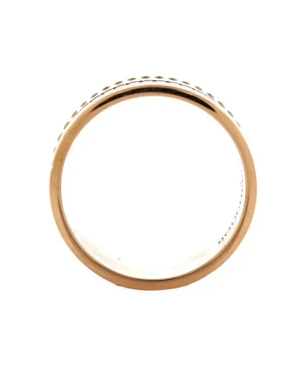 BOUCHERON Large Quatre Classique Ring 18k Tricolor And Pvd