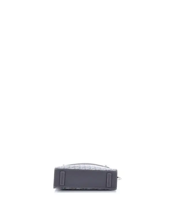 Goyard Structured Rouette Chain Shoulder Bag Coated Canvas