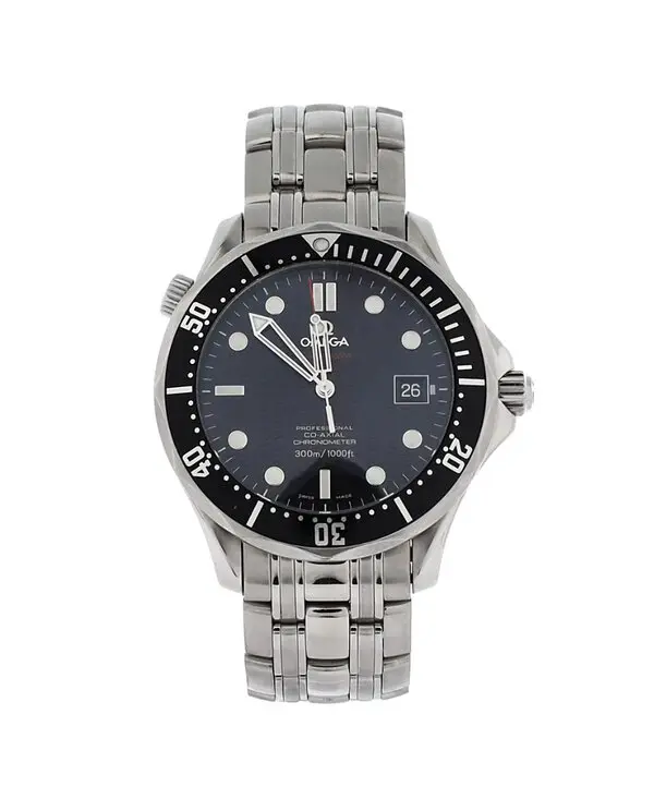 OMEGA Seamaster Professional Diver 300m Co-axial Chronometer Automatic Watch In Stainless Steel 41mm - Dial Color: Black