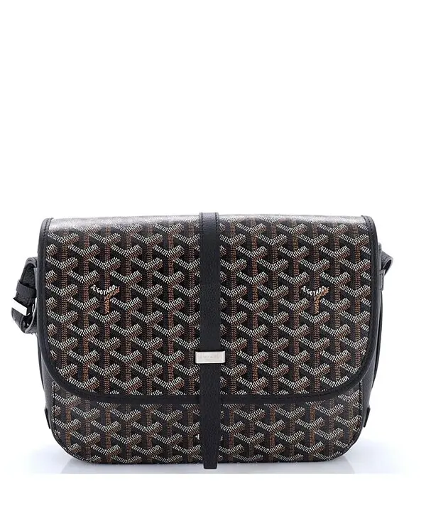 Goyard Mm Belvedere Ii Messenger Bag Coated Canvas