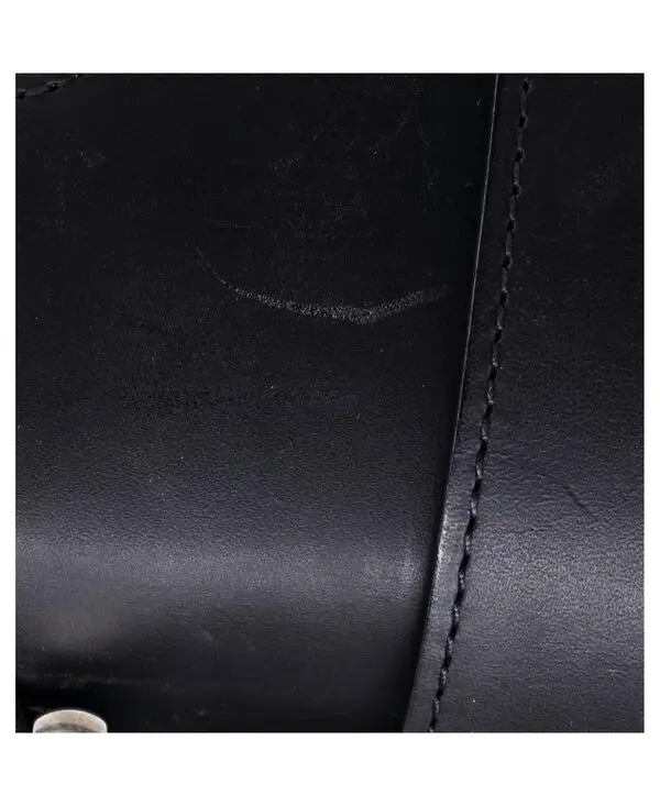 Goyard Pm Saigon Top Handle Bag Coated Canvas With Leather - Black