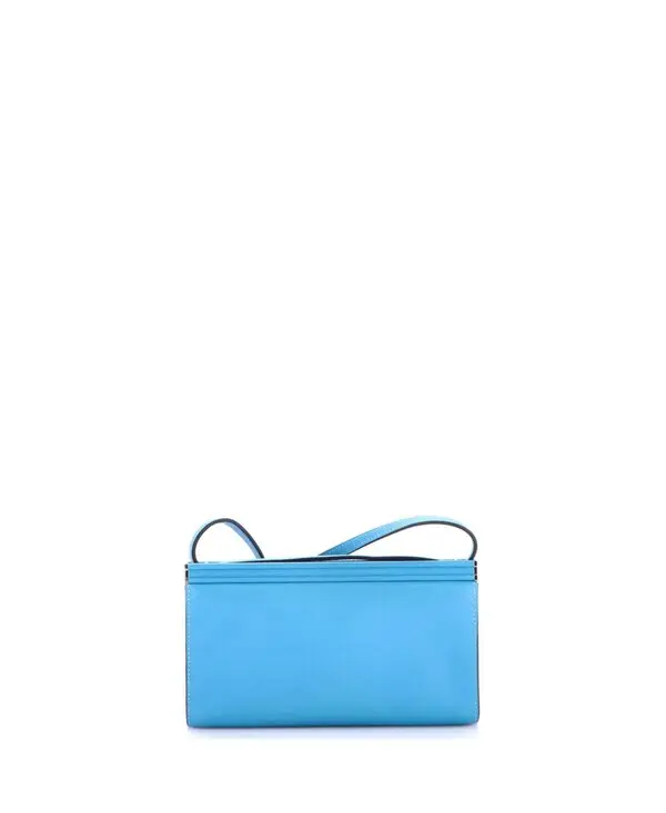 Hermès 21 Clic-h Shoulder Bag Evercolor - Blue