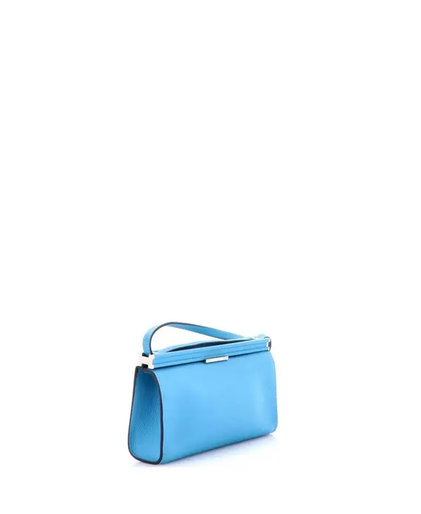 Hermès 21 Clic-h Shoulder Bag Evercolor - Blue