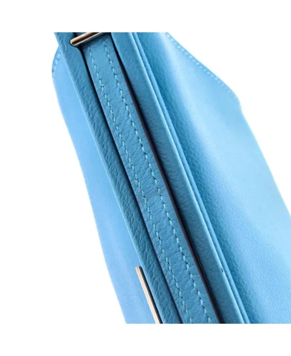 Hermès 21 Clic-h Shoulder Bag Evercolor - Blue